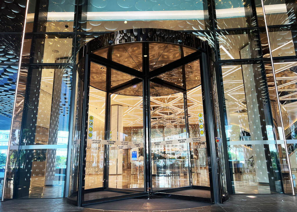 HOTEL ENTRANCE - Coloured, Rigidized, Textured, Embossed, Patterned ...